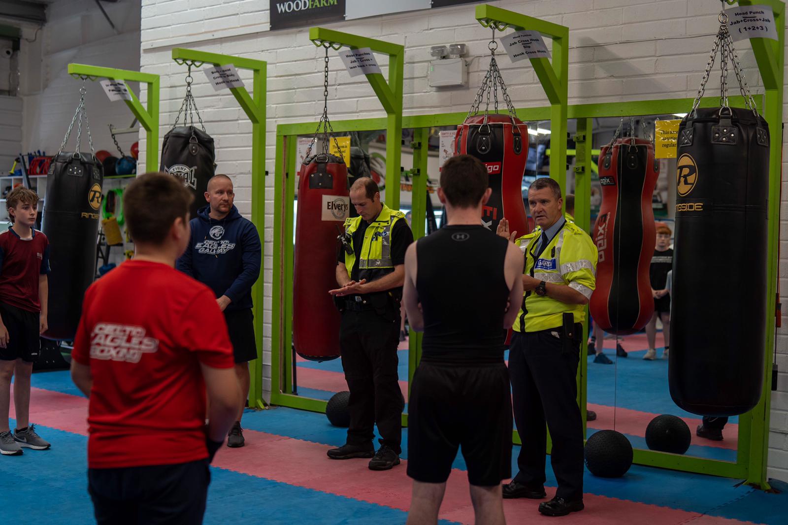 Garda visit Celtic Eagles Boxing Club Friday 24-09-21 | Irish Athletic ...