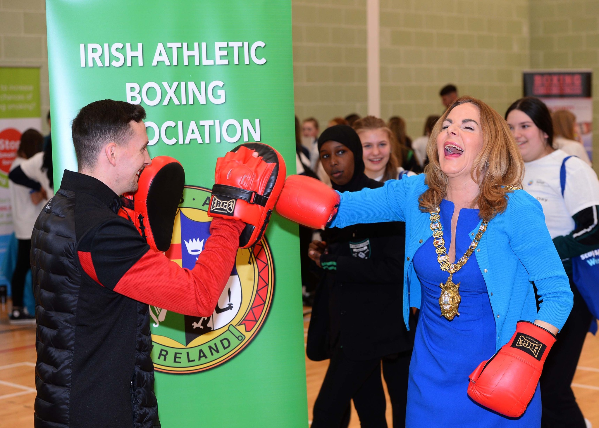 200 girls take part in Belfast Try It! Boxing event and female sports ...