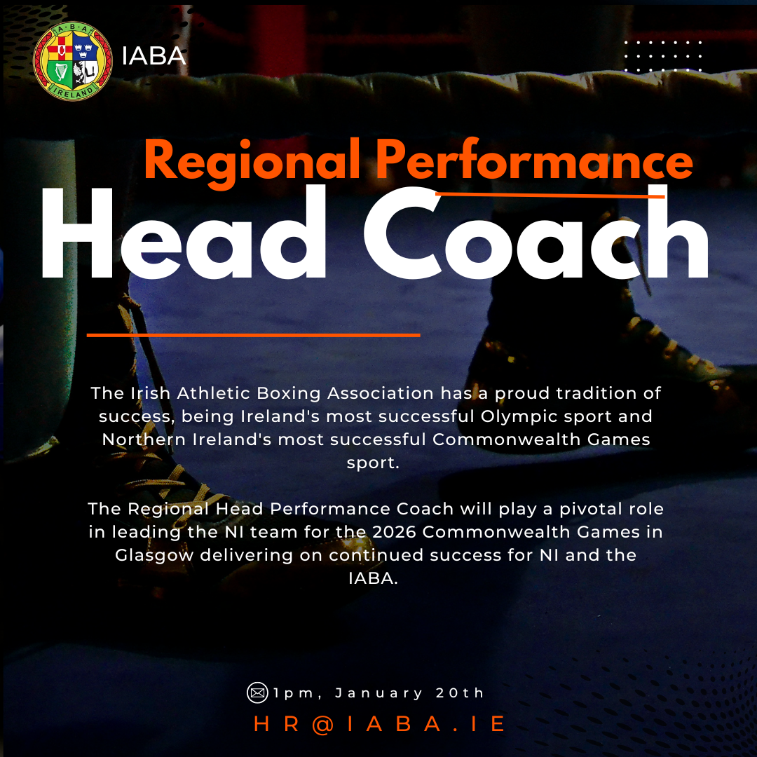 Work in Boxing: Regional Performance Head Coach. | Irish Athletic ...