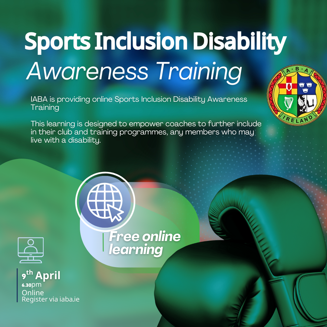 Book now: Sports Inclusion Disability Awareness Training | Irish ...