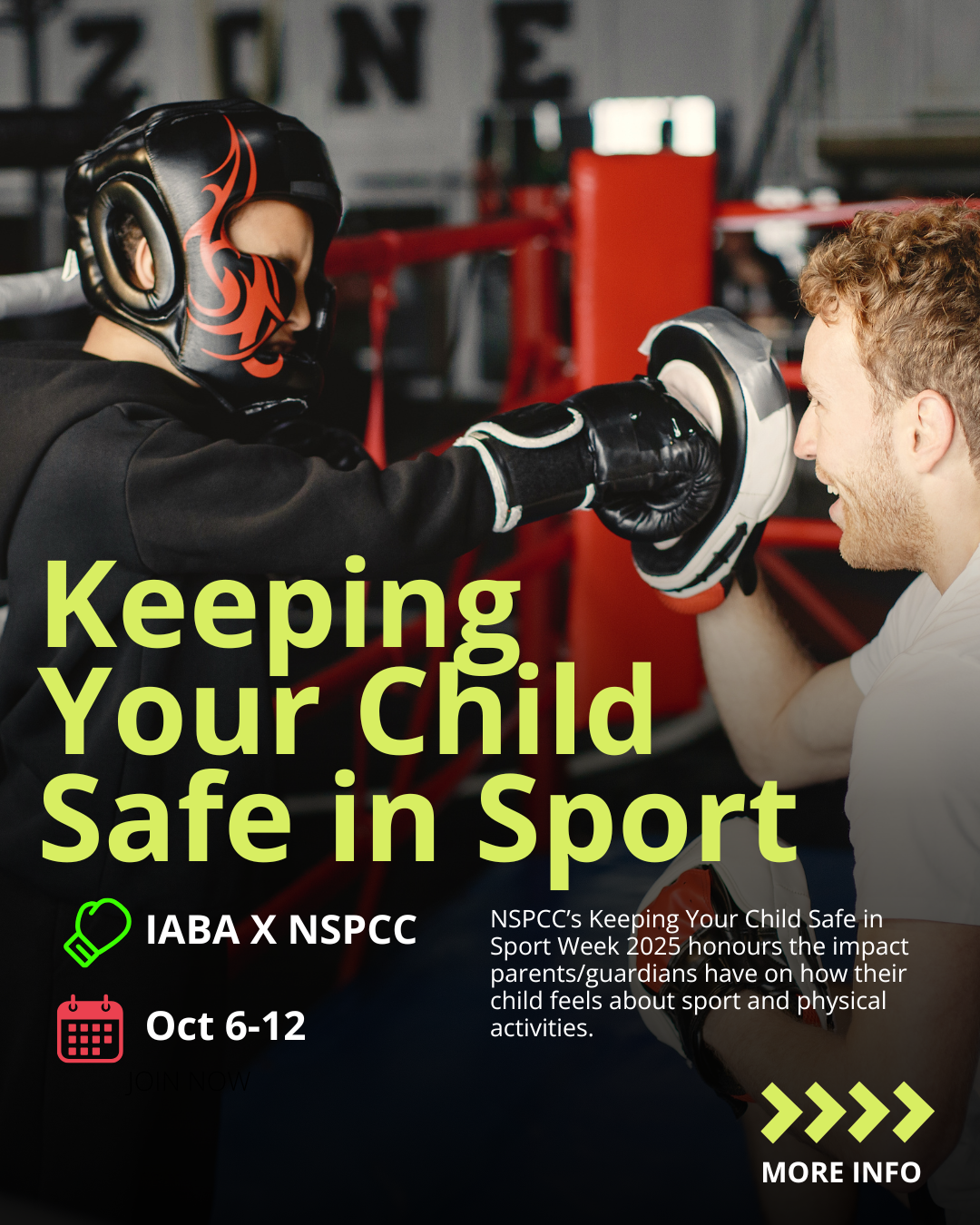 Keeping your child safe in sport week | Irish Athletic Boxing Association